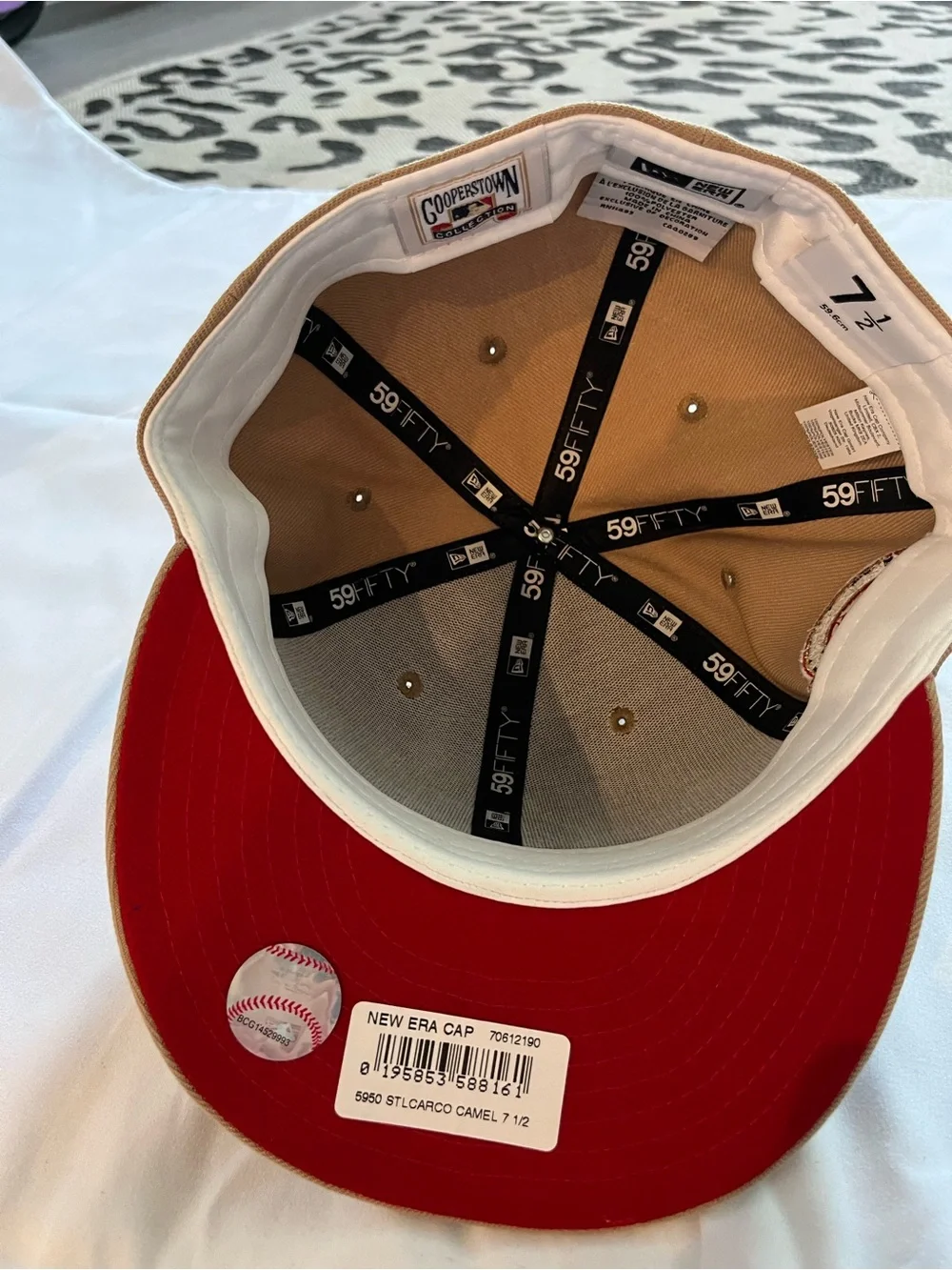 New Era | Accessories | New Era Tan Cap With Red St Louis Cardinals ...